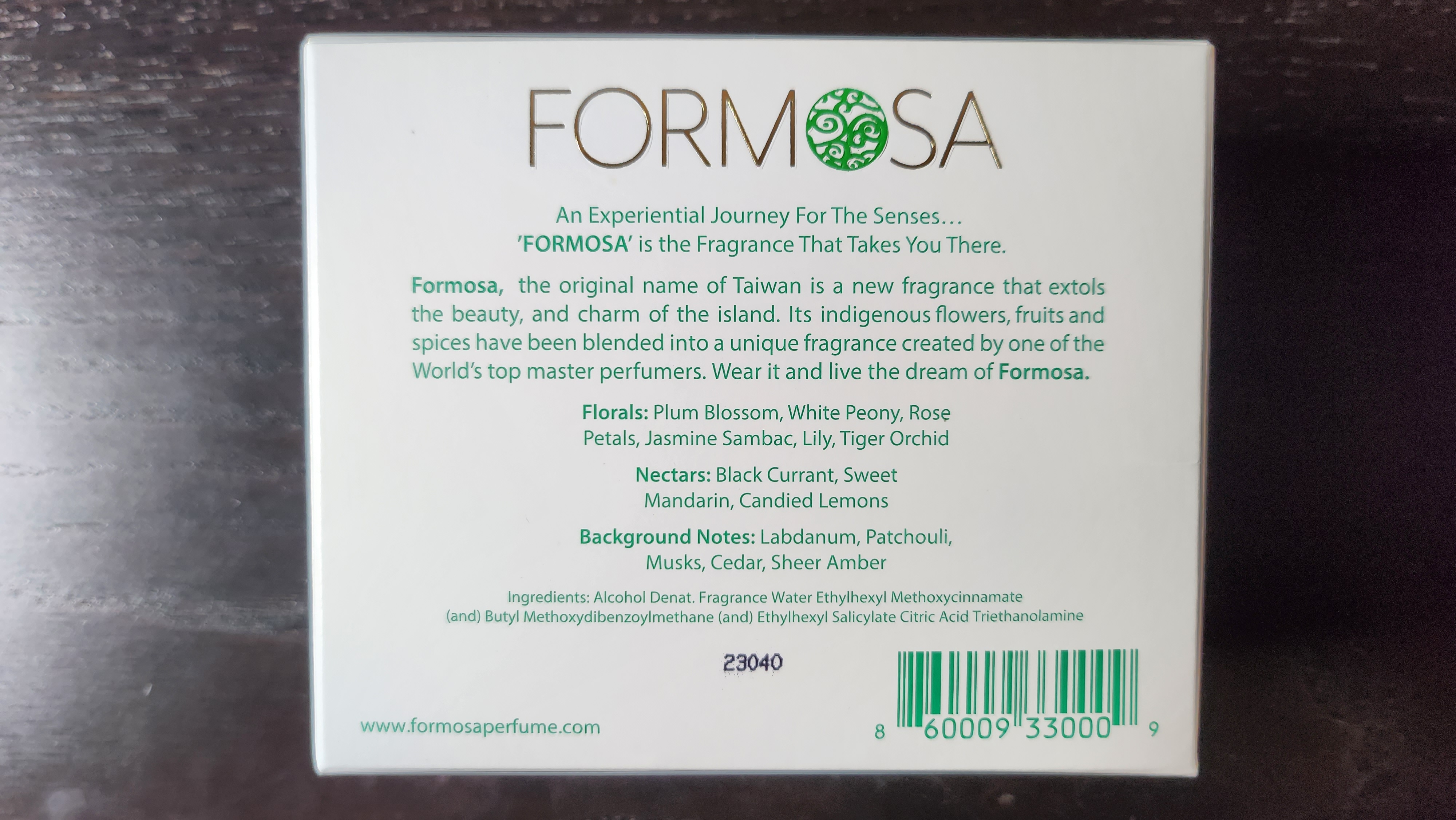 “Bring the Garden Here” (Formosa Perfume) – Nose Prose